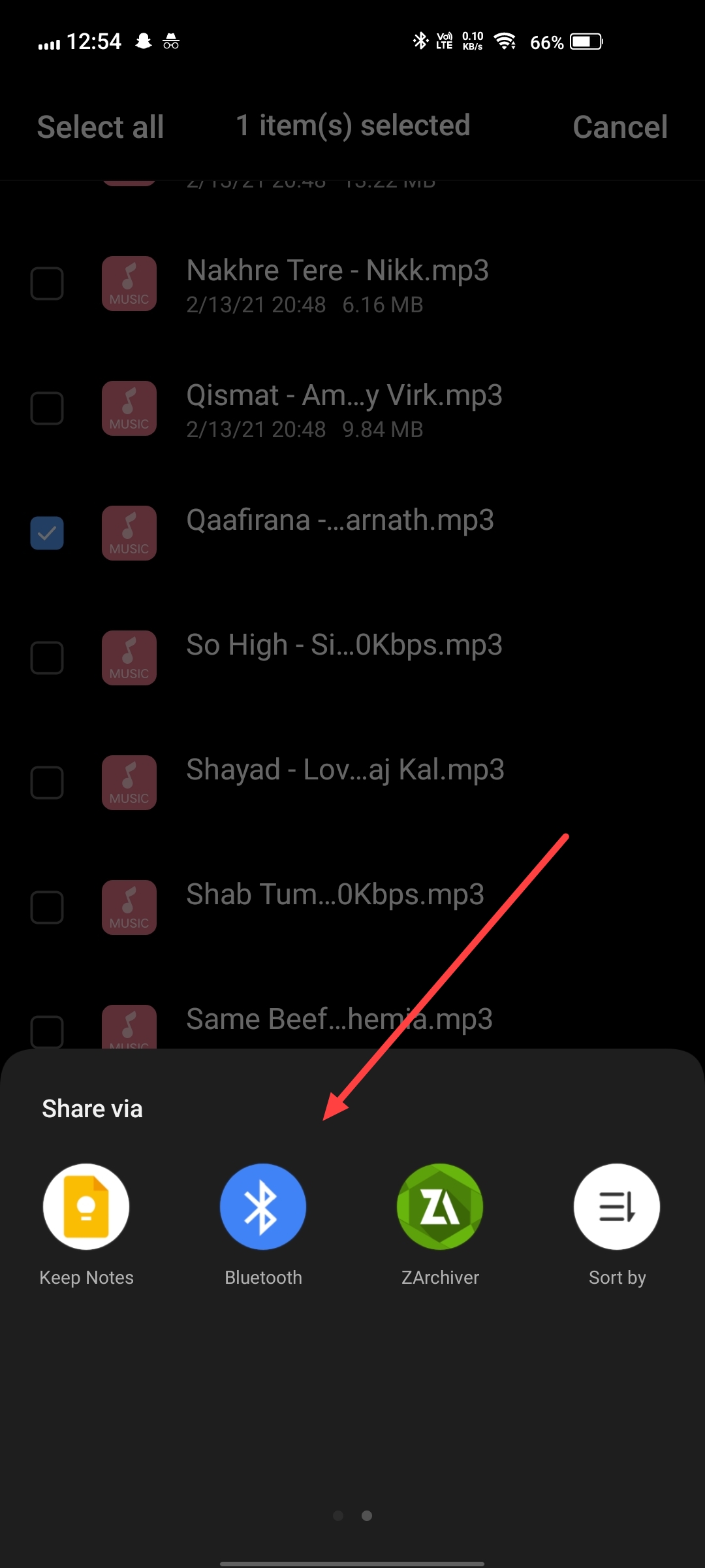 Sharing Files between Android phones