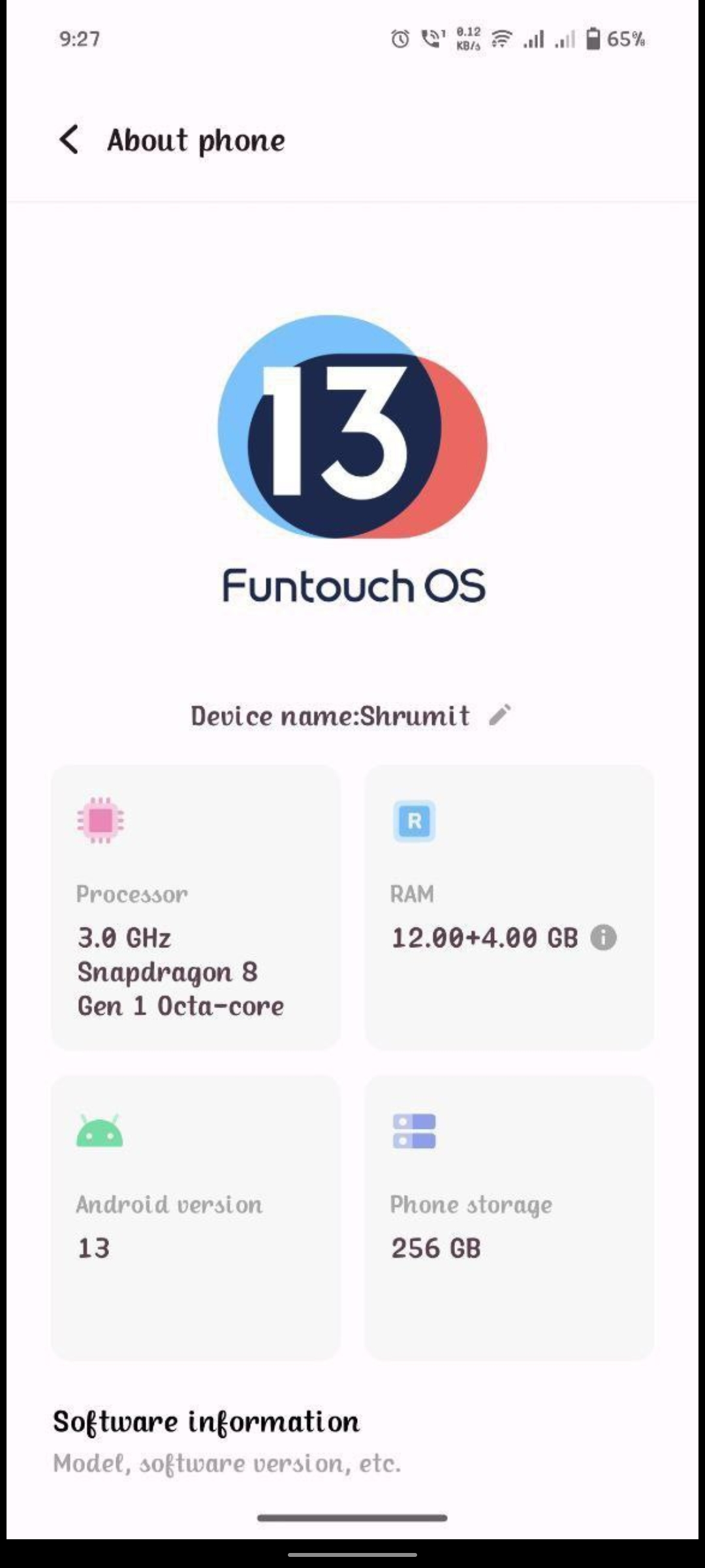 Funtouch os 13 based on Android 13