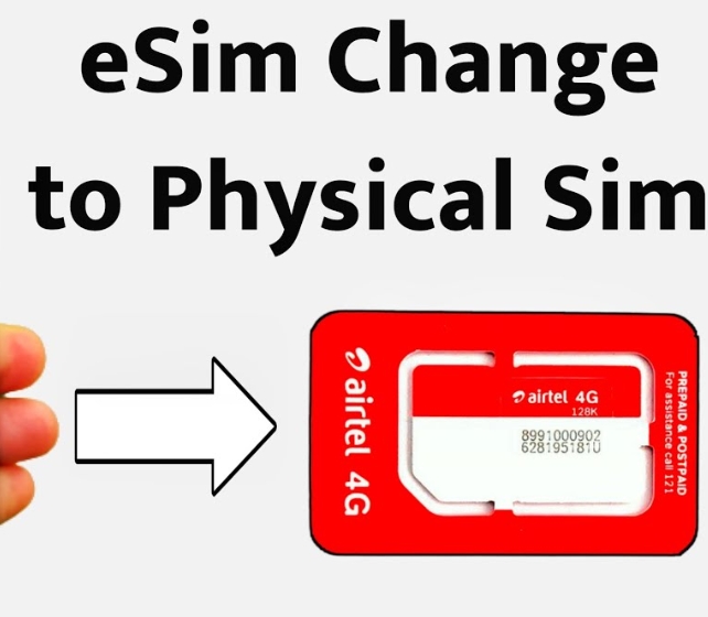 ️ Application Process of Coversion of your Airtel Physical Sim to ...