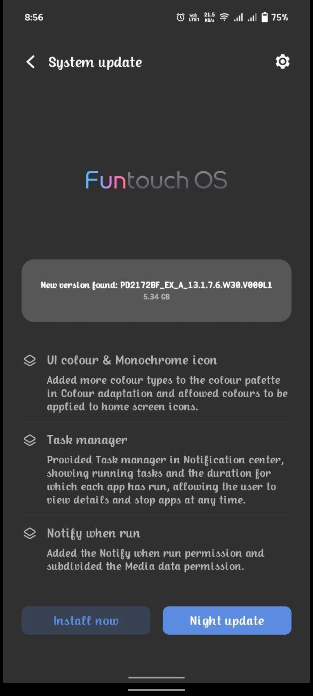 Funtouch os 13 based on Android 13