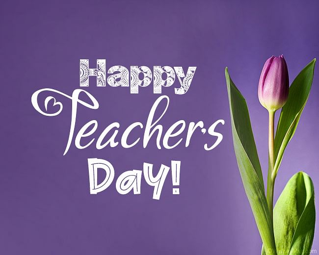 Happy Teacher's Day 🤩