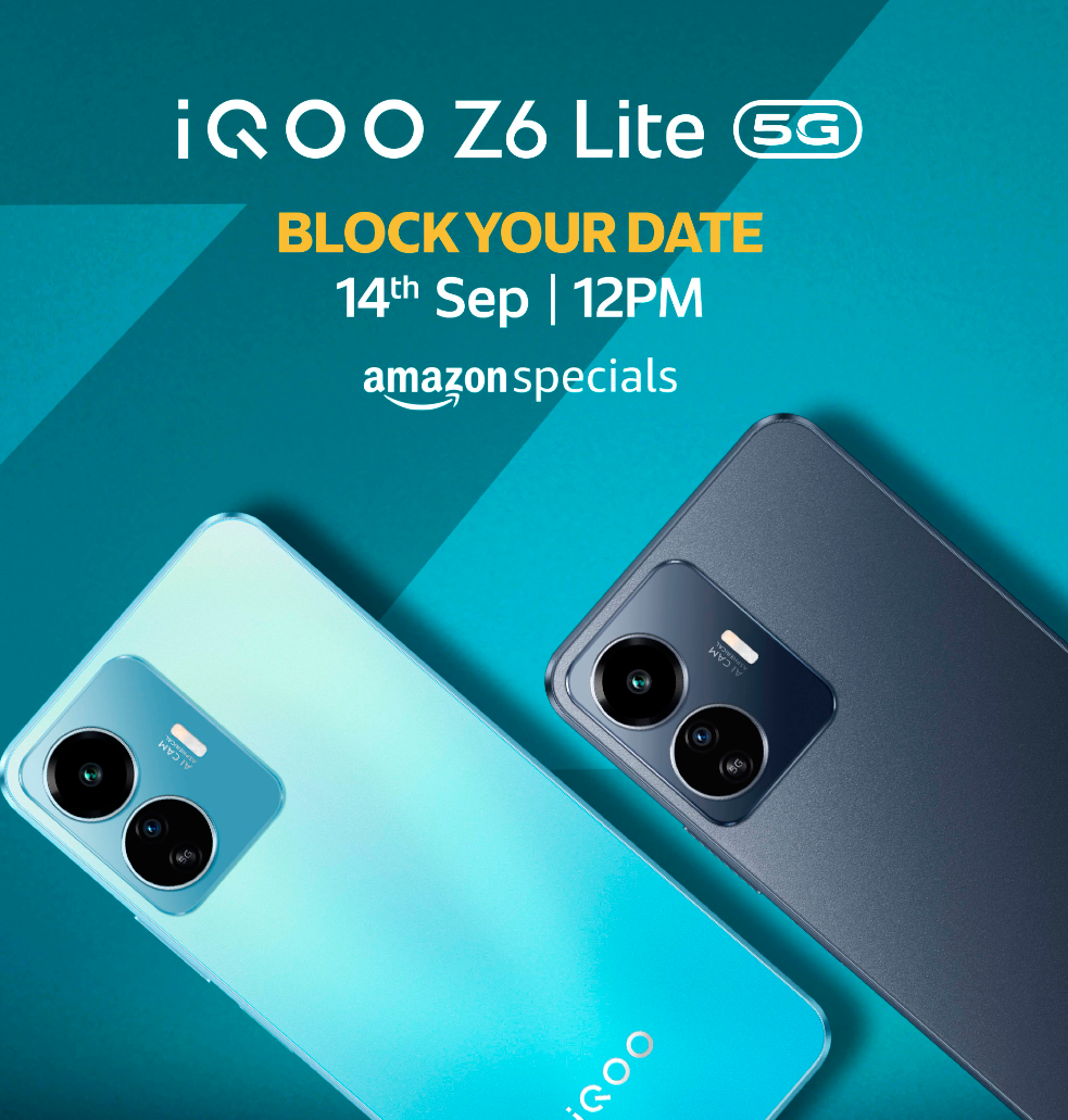 🤩 Block Your Date and Win iQOO Z6 LITE 5G