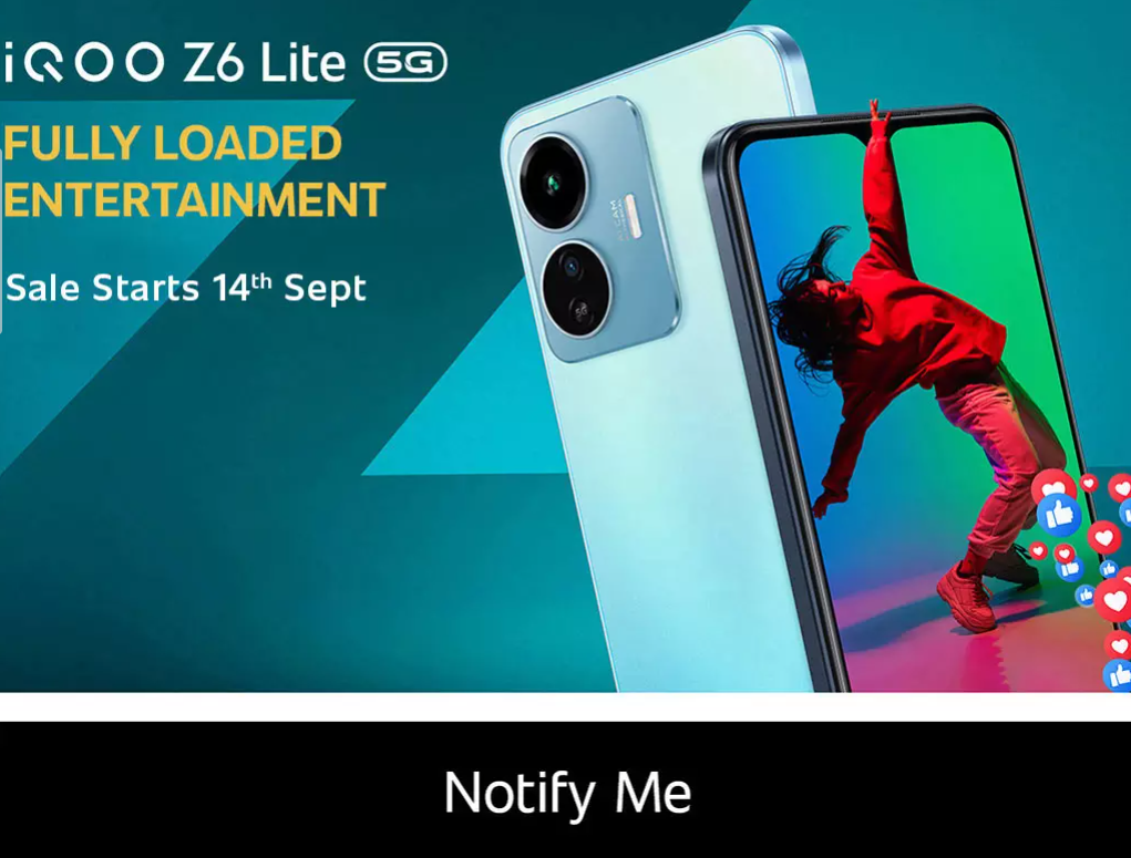 📢 Another Chance to Win iQOO Z6 LITE 5G 😍