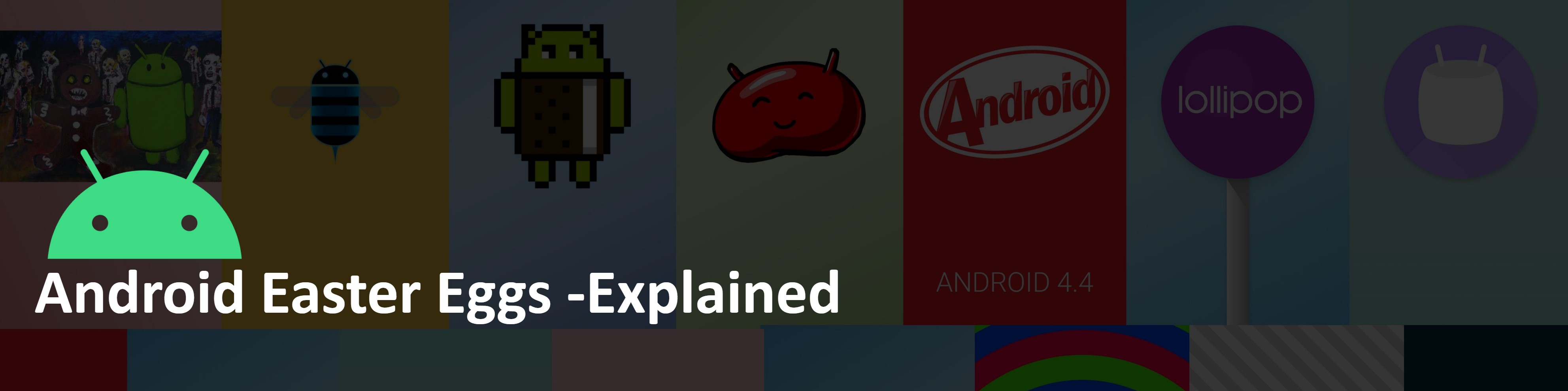 All about the Android Easter Eggs