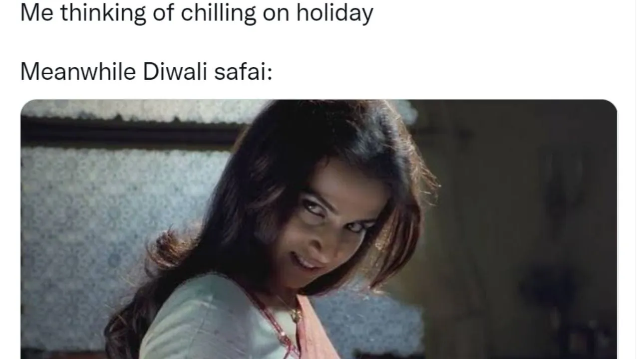 My Diwali Situation in a meme