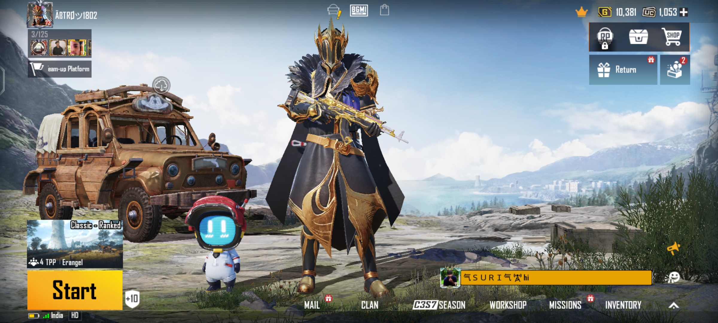 My bgmi/cod profile