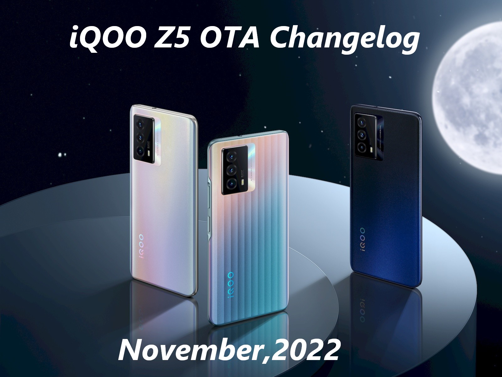 November 2022,Update for iQOO Z5