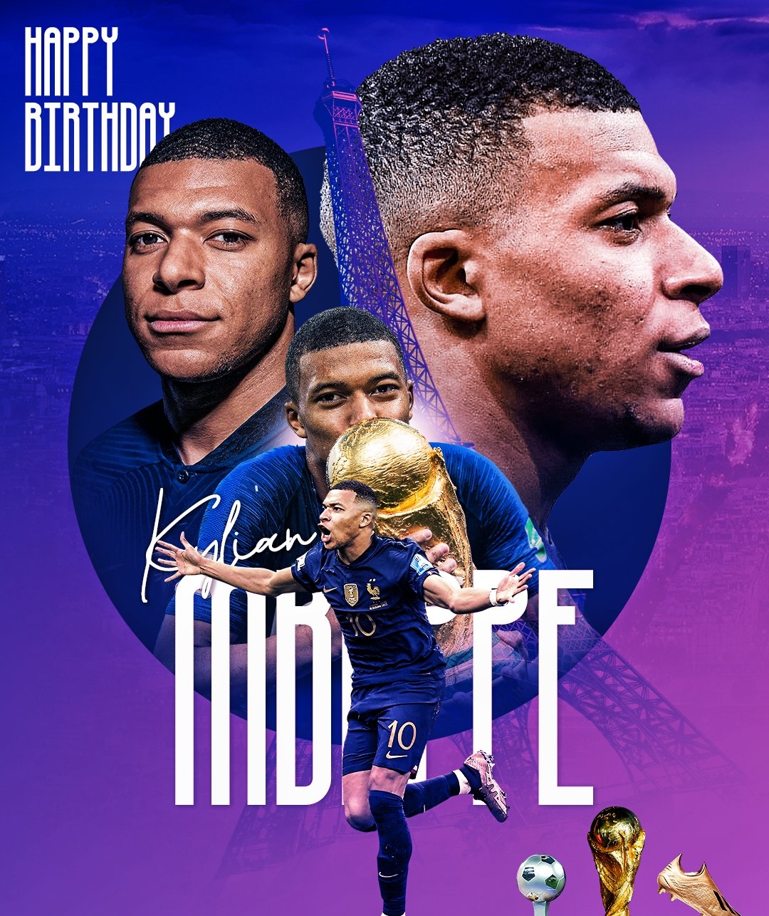 Happy birthday Kylian Mbappé 🥳