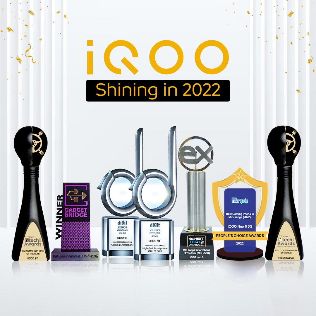 iQOO wins big this year!