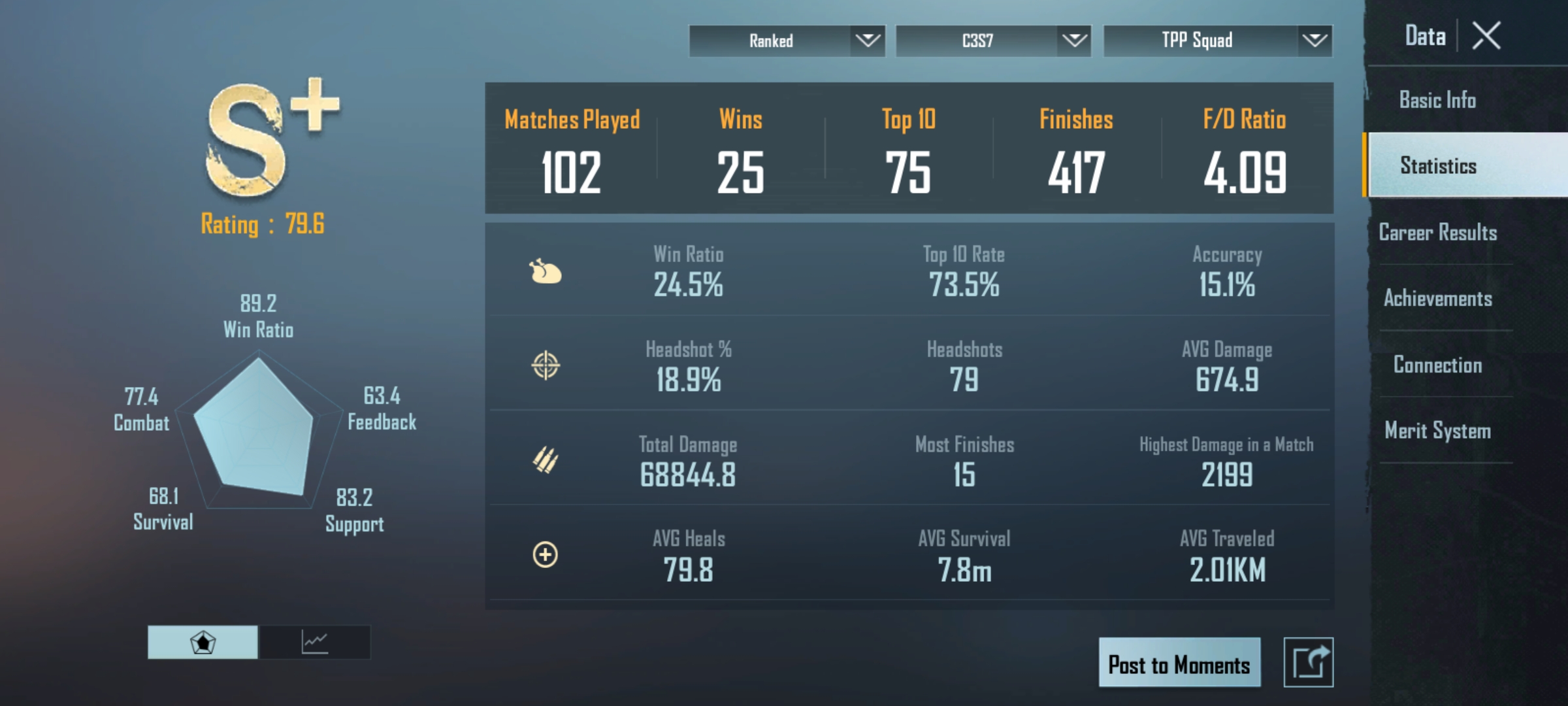 My BGMI profile