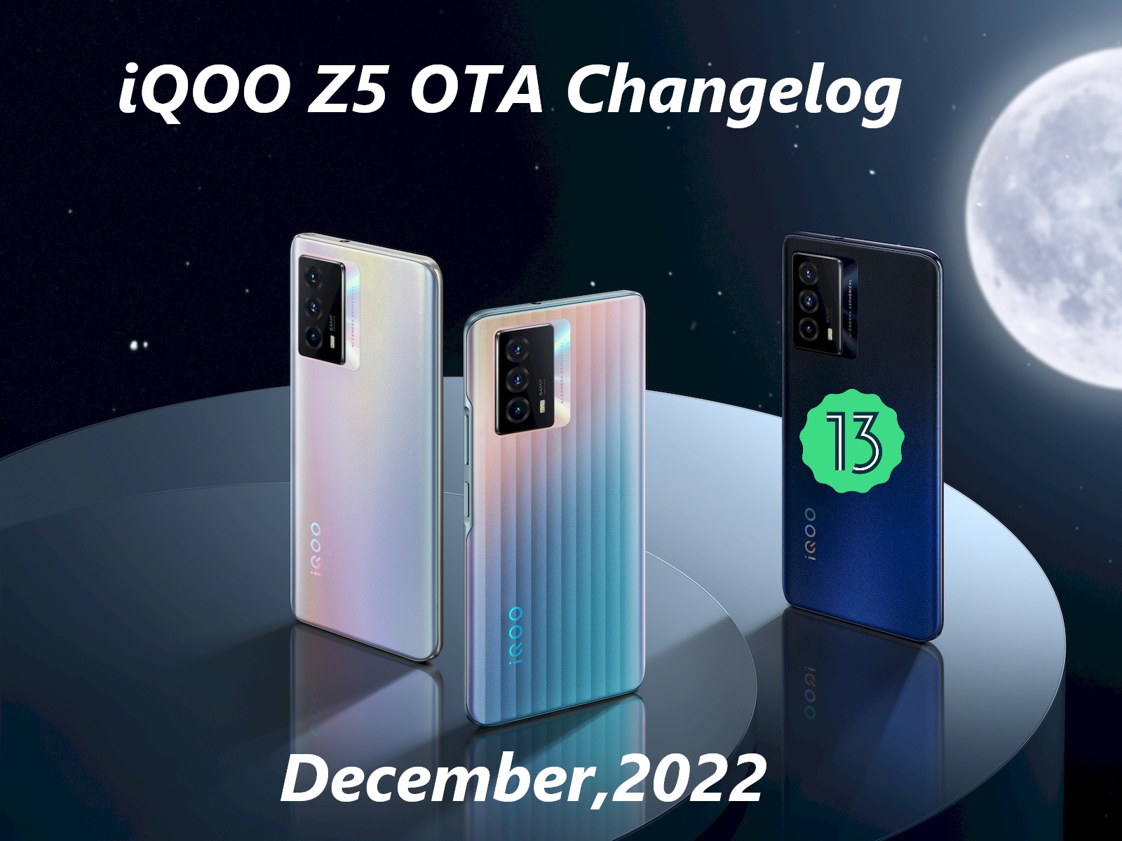 December 2022,Update for iQOO Z5