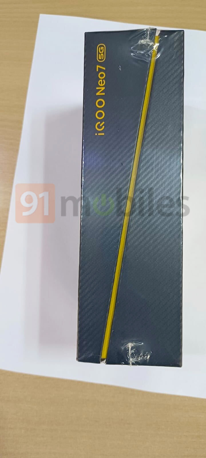 iQOO Neo 7 Indian variant Retail Box revealed through live images ahead ...