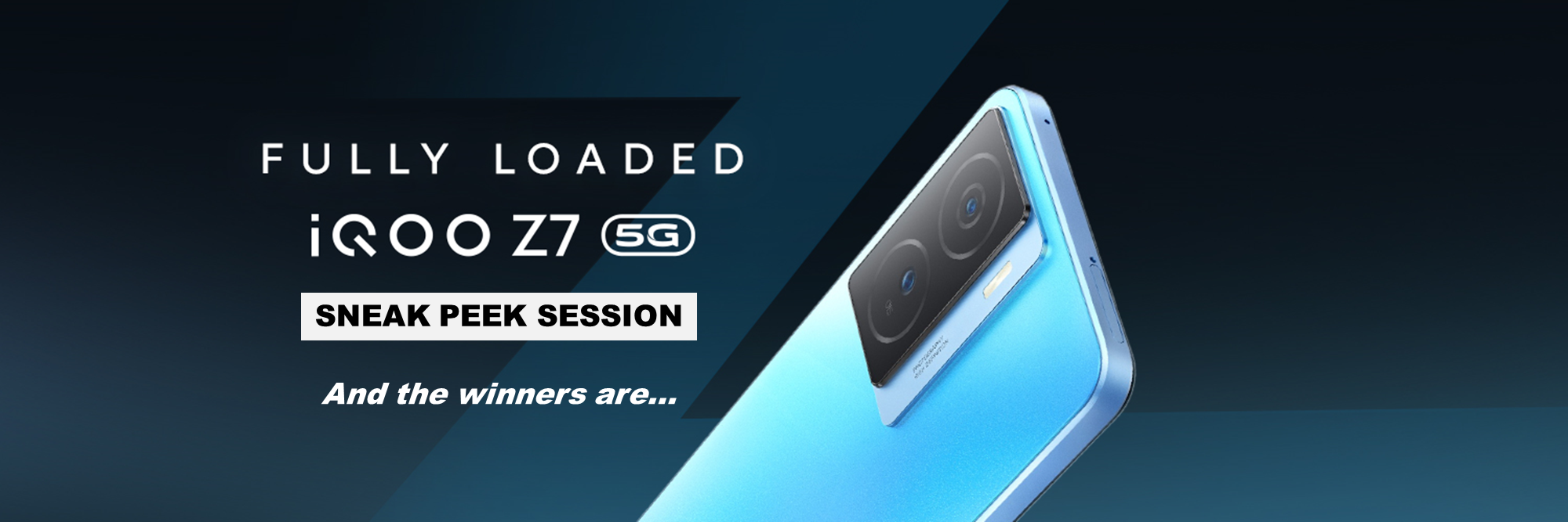 Congratulations to the winners of the iQOO Z7 Sneak Peek Session | Kolkata