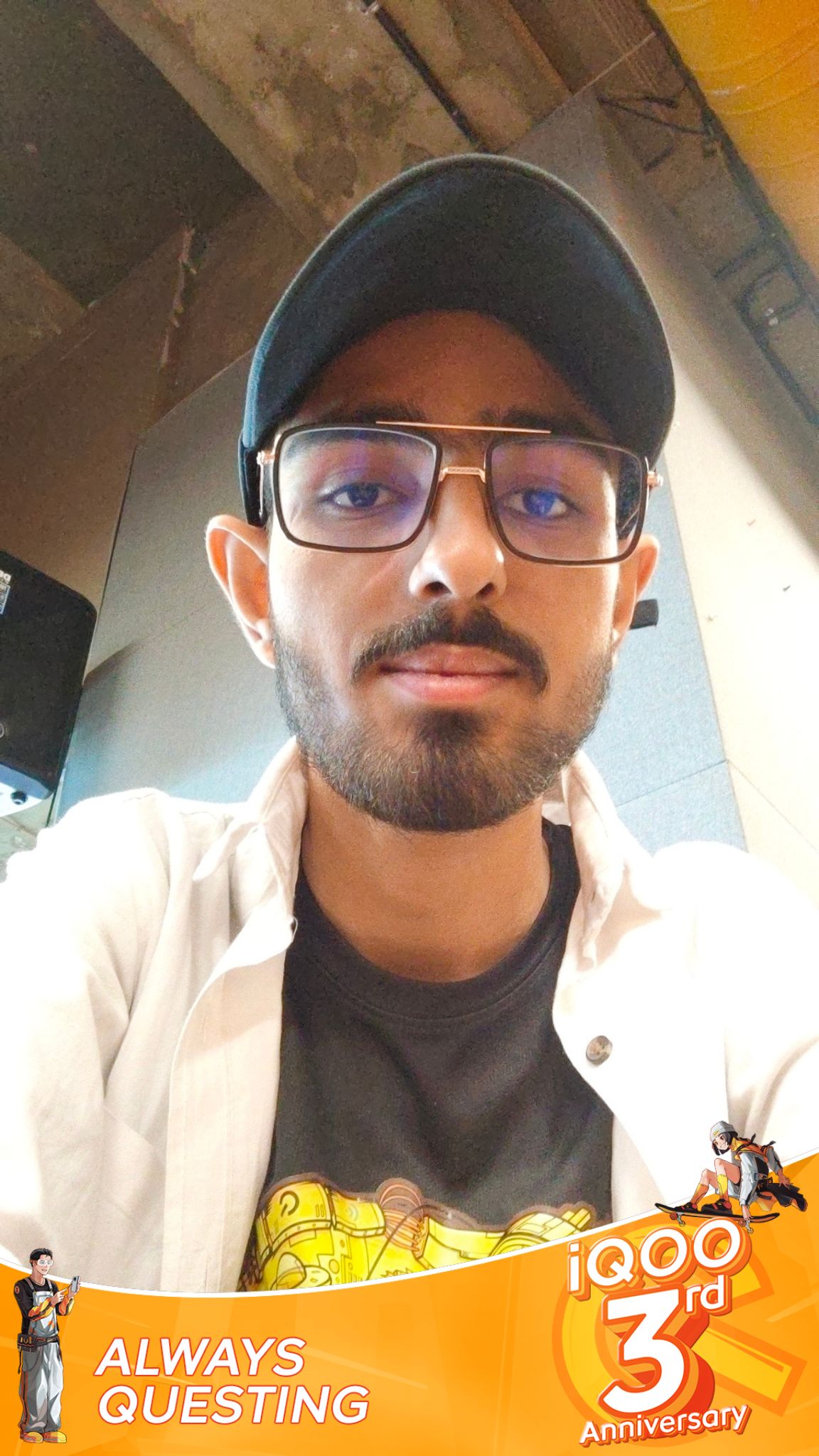 iQOO x 3 year Anniversary Frame
