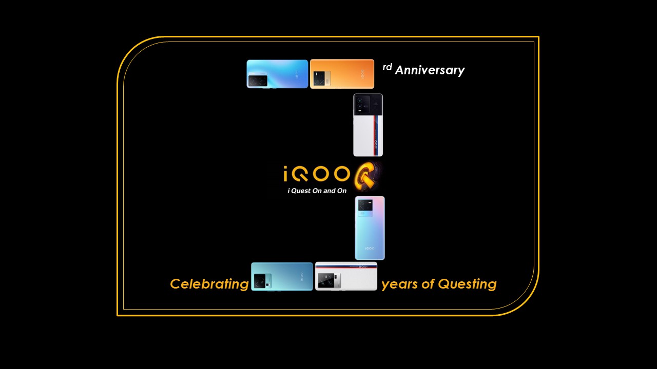 iQOO's 3rd Anniversary | Let's get iconic