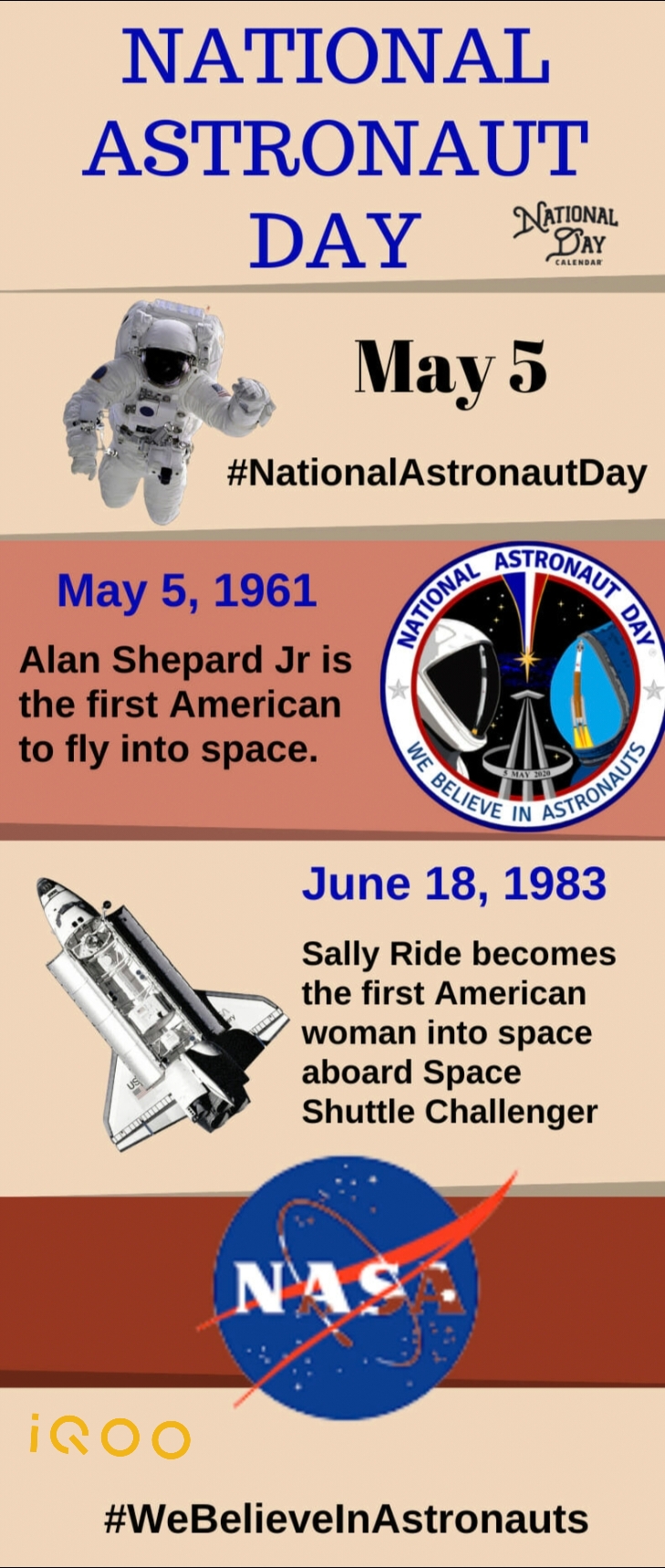 NATIONAL ASTRONAUT DAY – May 5