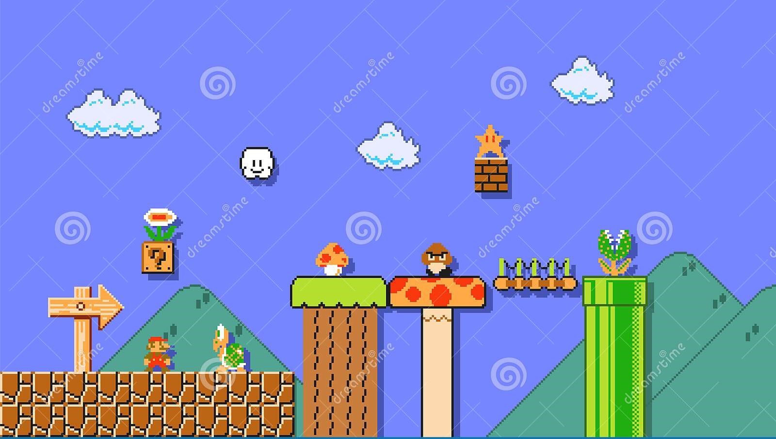 Super Mario Bros. #FirstThreadChallenge