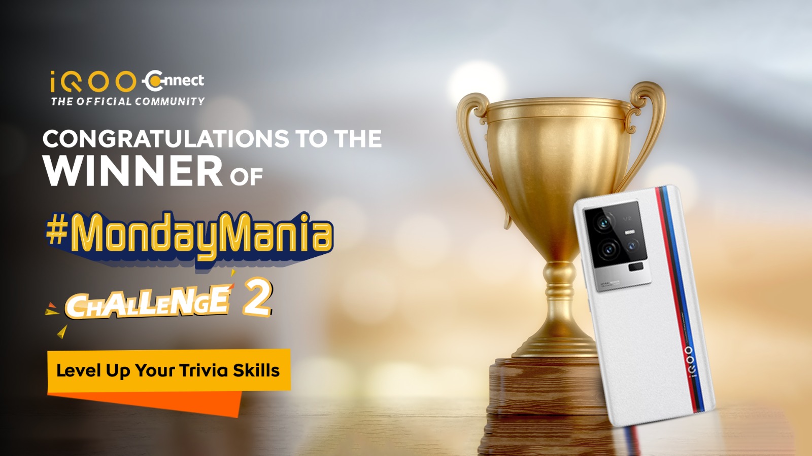 Congratulations to the Winner of #MondayMania | Contest 2