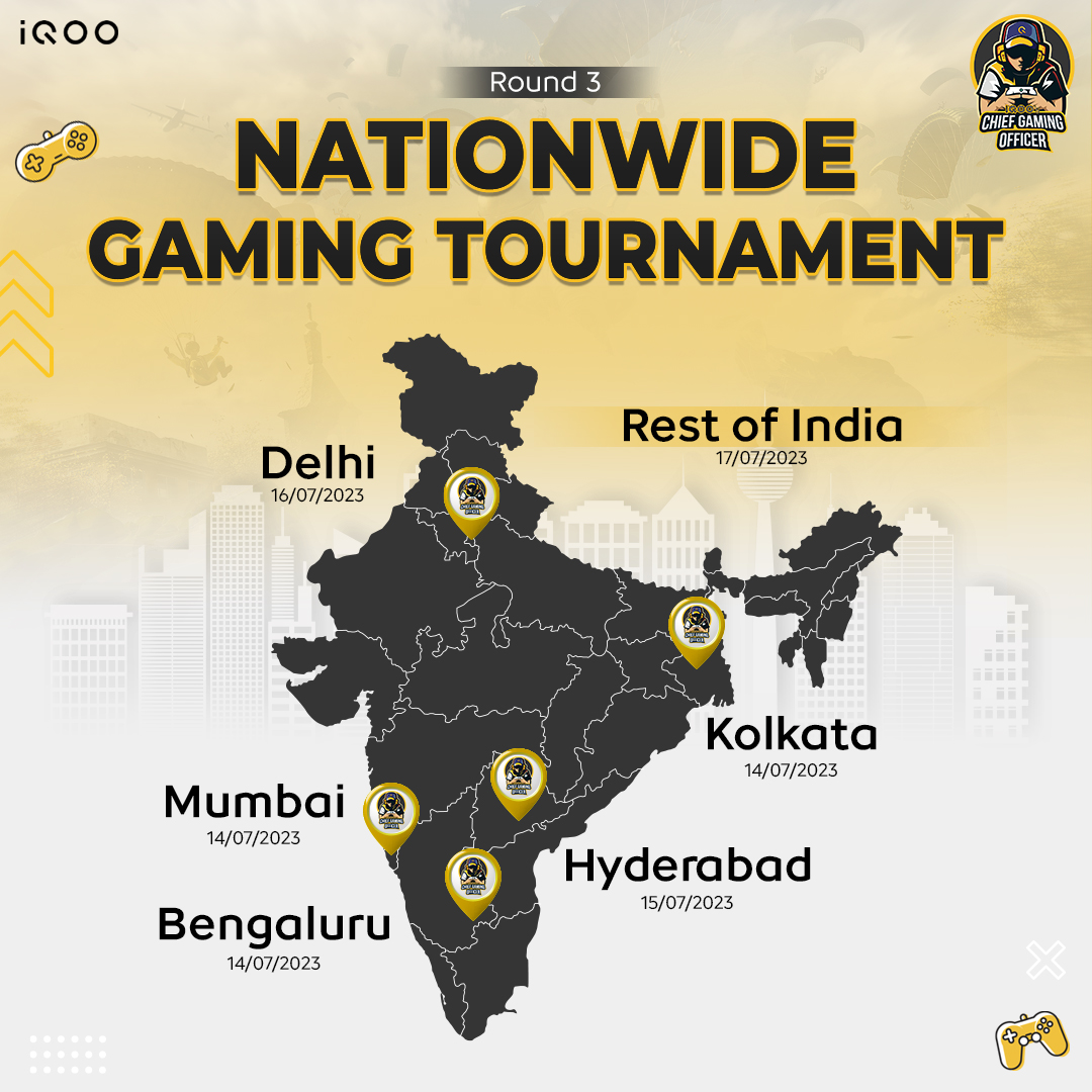 iQOO Chief Gaming Officer Hunt Round 3 | Nationwide Gaming Tournament