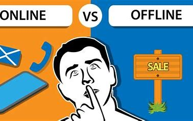 ONLINE SALES VS OFFLINE SALES