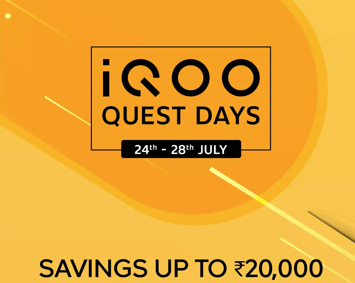 📢 iQOO Quest Days | E-Store Live | 25th July | 4 PM