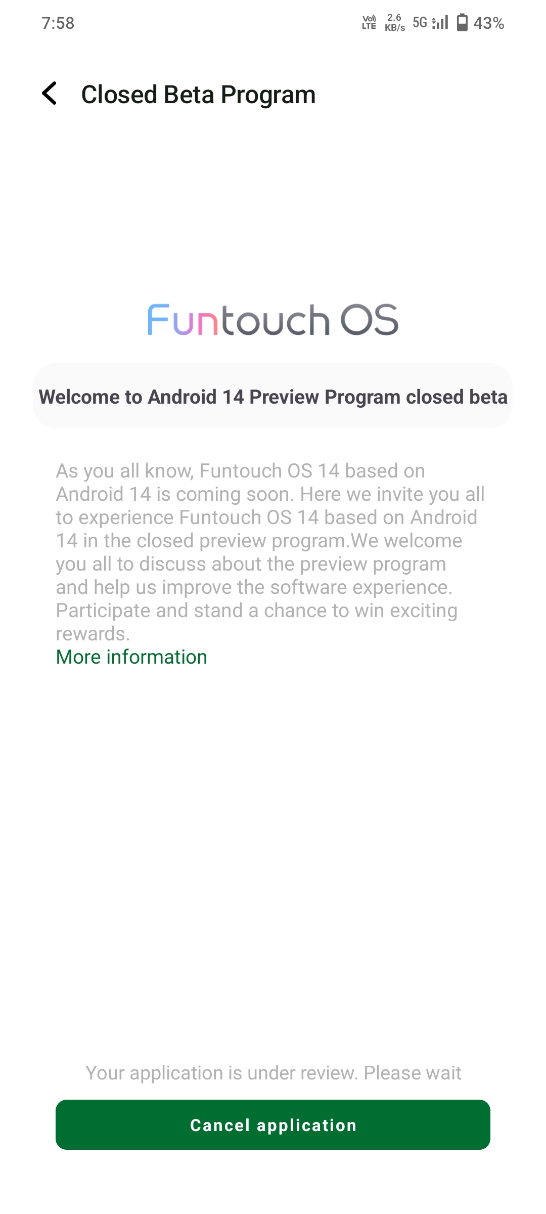 Closed beta program registration started for IQOO 11