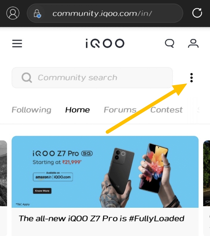 ⏩ How to find your iQOO Community user id (UID) 👍