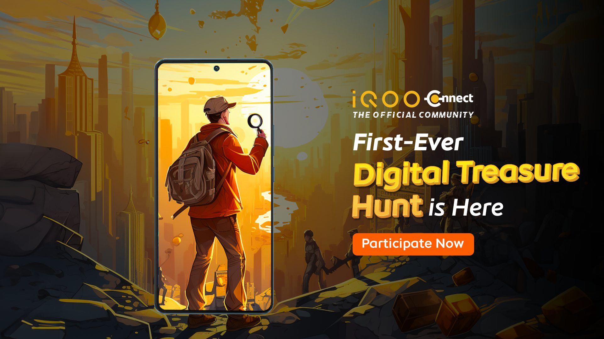 CLOSED | iQOO Connect's First-Ever Digital Treasure Hunt | Participate Now!