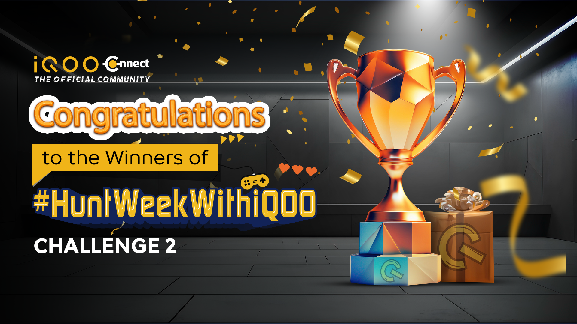 Congratulations to the Winners of #HuntWeekWithiQOO | Challenge 2