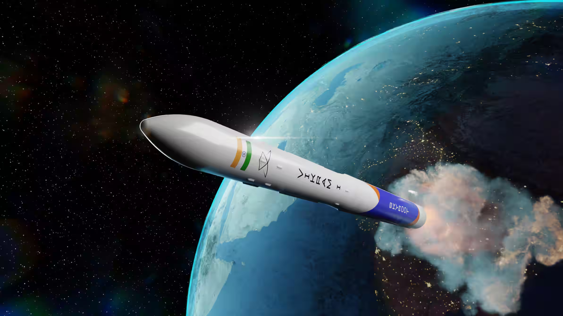 India's Skyroot Aerospace Unveils Privately Developed Orbital Rocket