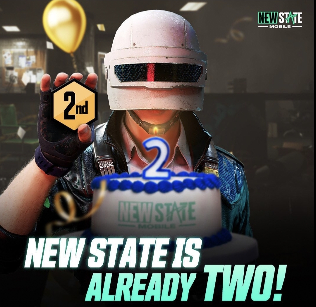 PUBG : New State Mobile marks its 2nd anniversary with a celebration.