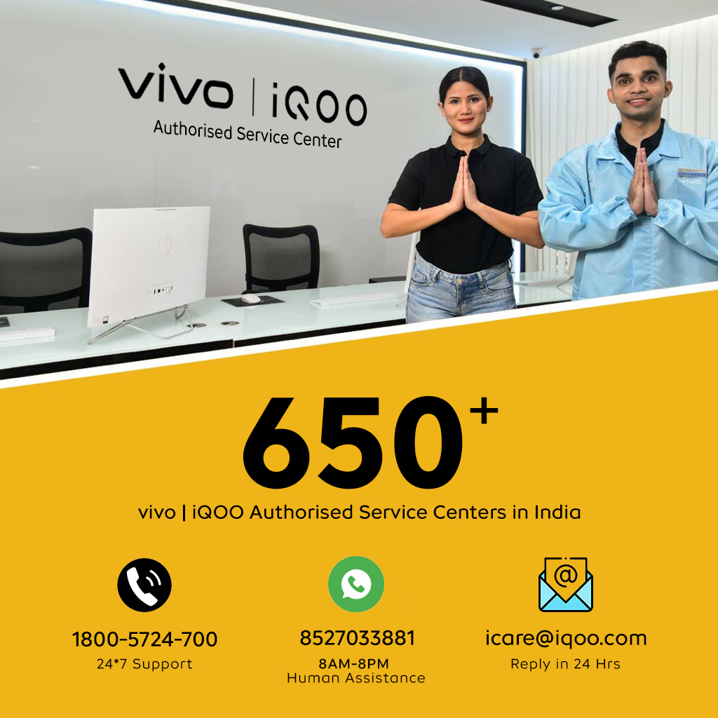 How to know about iQOO Service Centers II Care With Joy