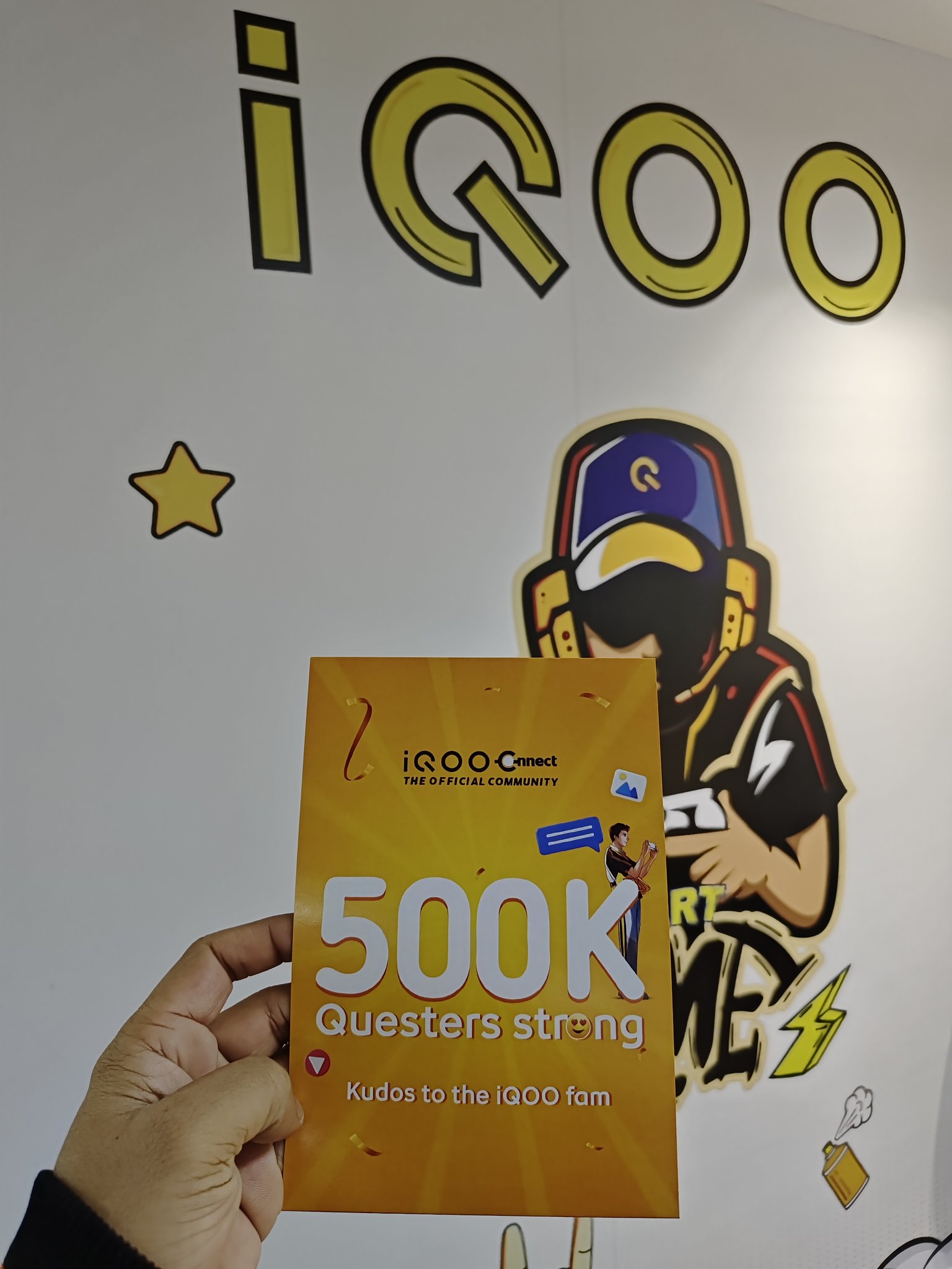 iQOO Connect is now a family of 500,000+ incredible Questers.