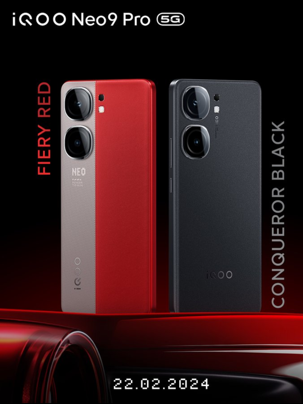 ⏩Which colour of the iQOO Neo9 pro smartphone appeals to you the most? ️🖤