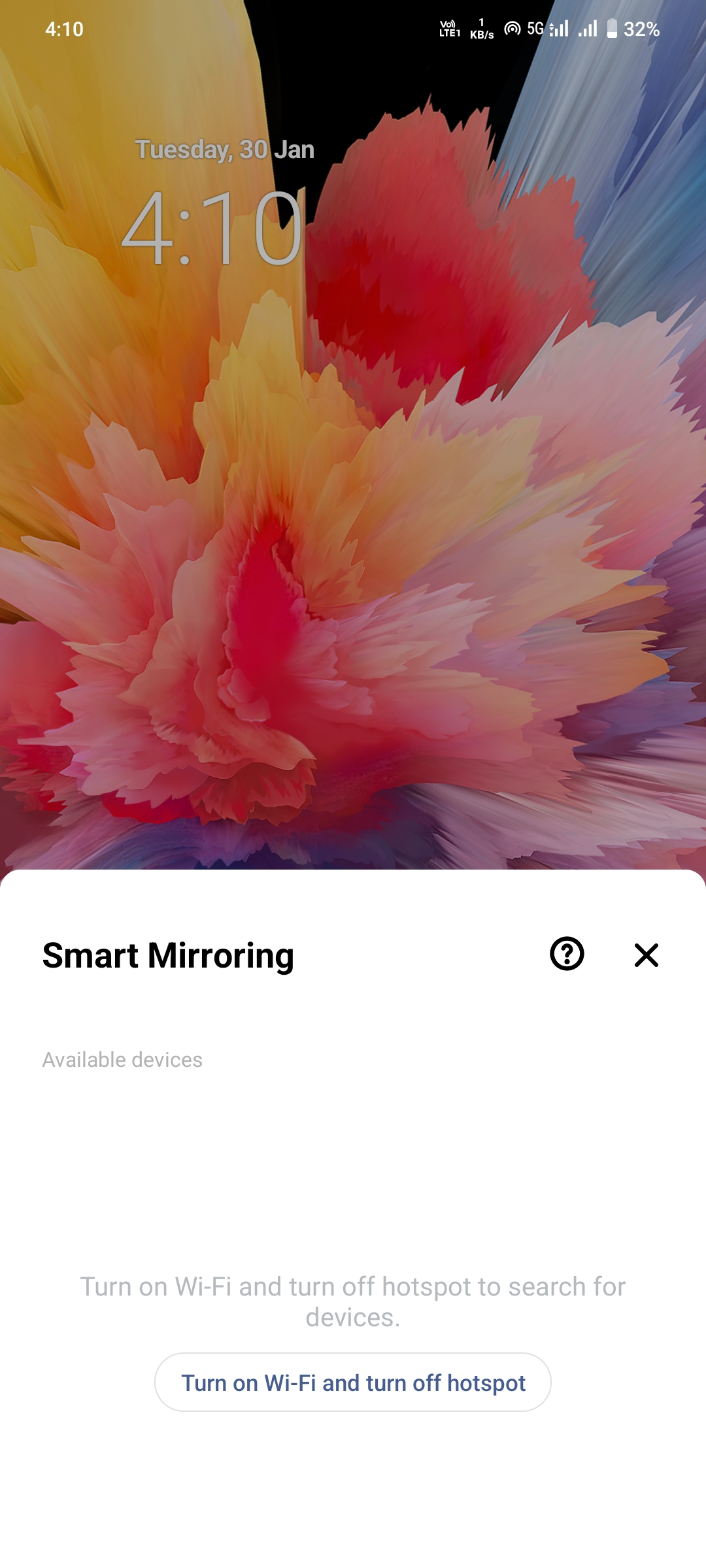 Smart mirroring