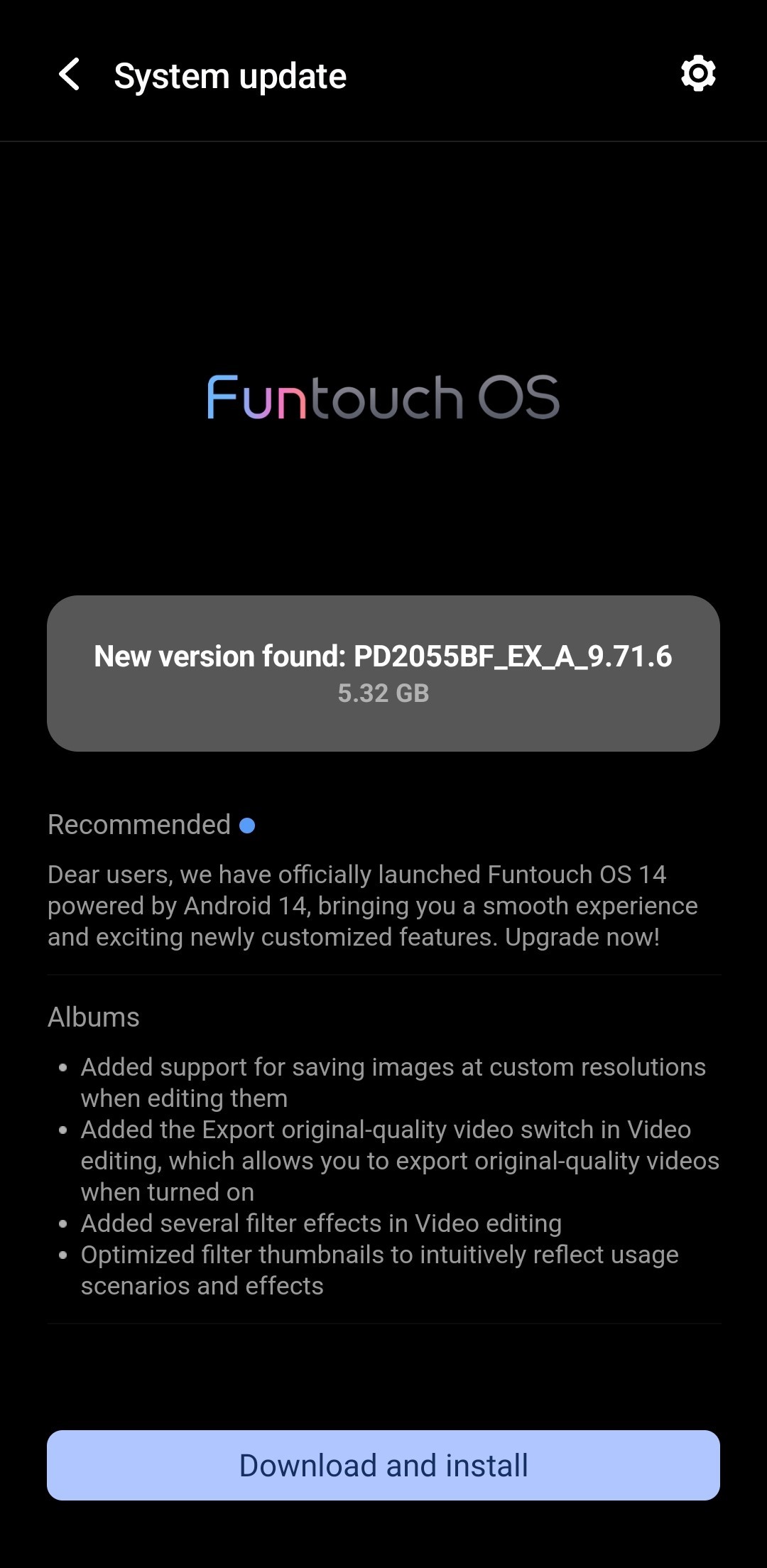 IQOO 7 | Android 14 based Funtouch OS 14 Software Update