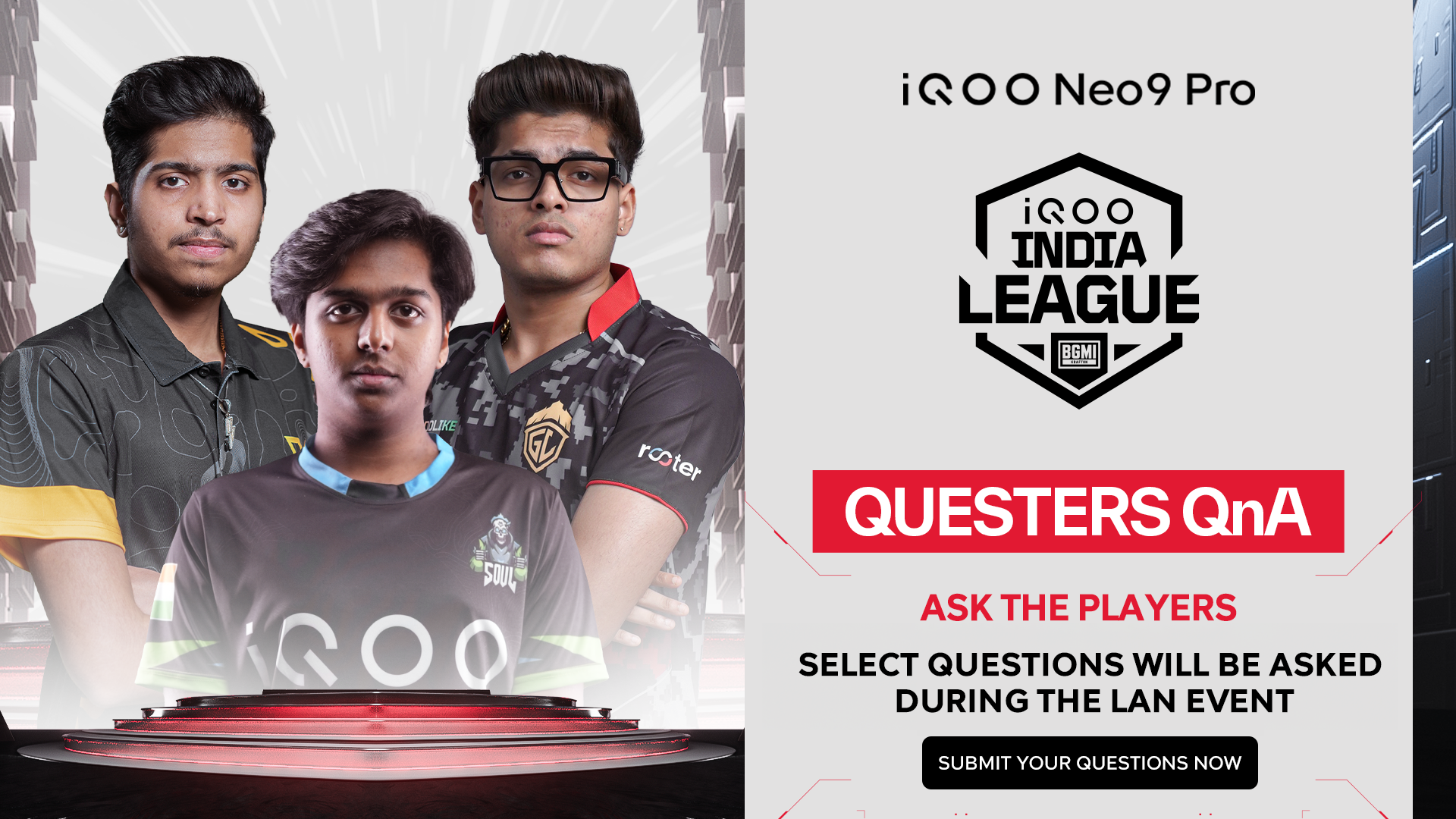 Get in the Game: Ask Your Questions to Your Favourite Esports Player!