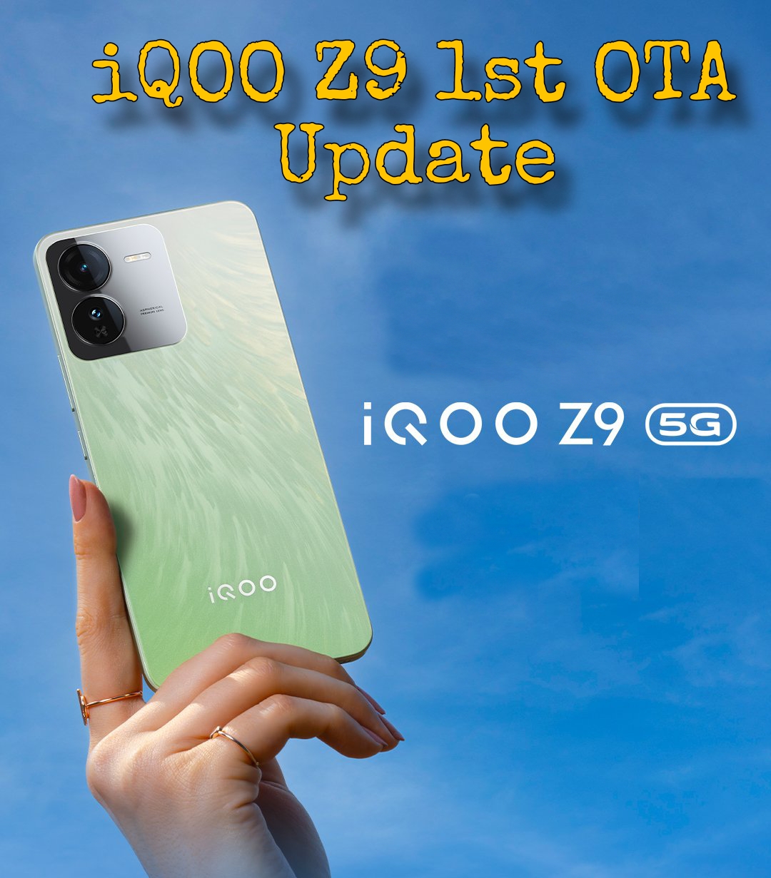 iQOO Z9 First OTA Update | Android Security patch update