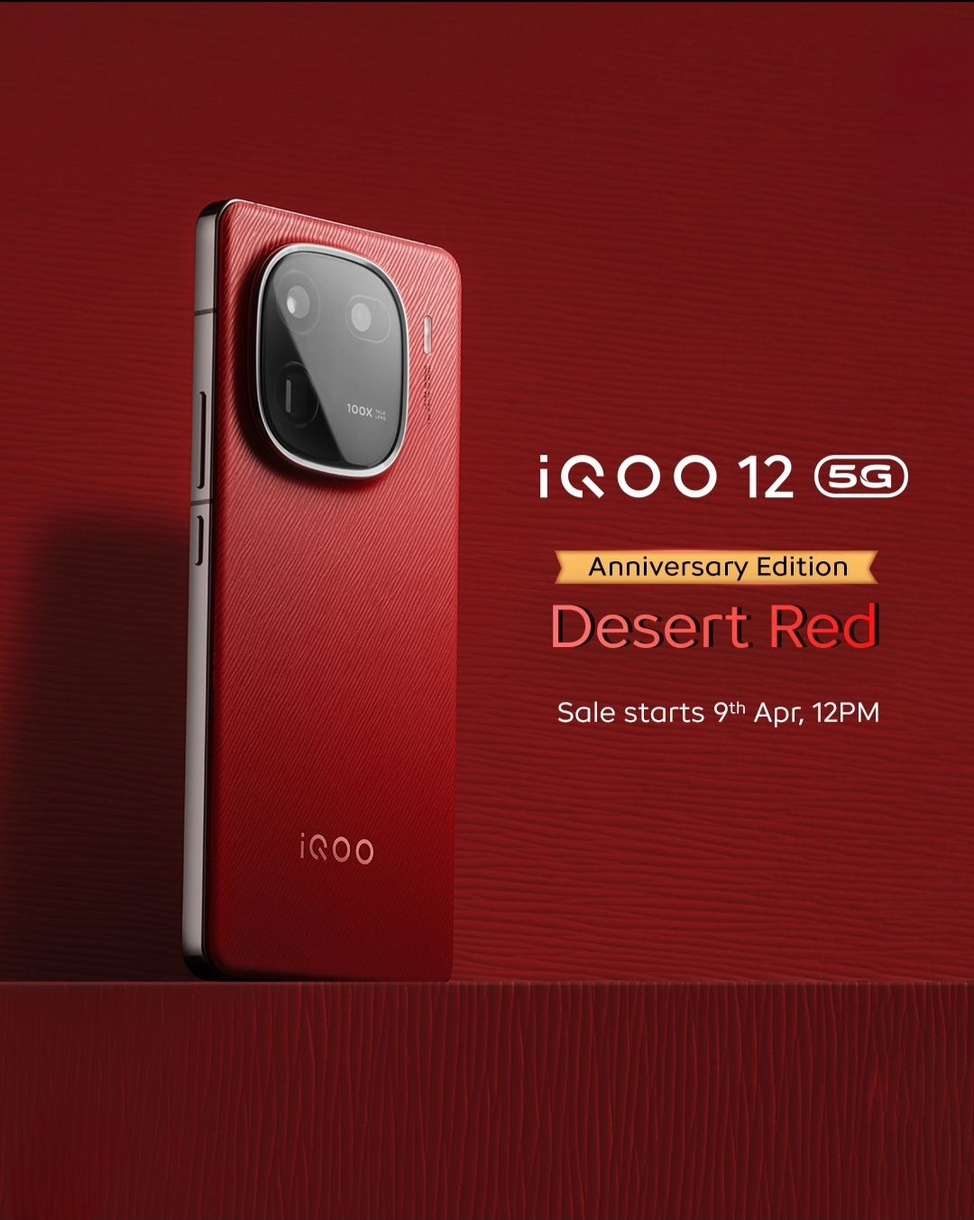 Unveiling the Spectacular iQ0012 5G Desert Red Anniversary Edition: