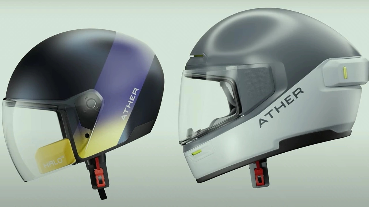 Ather Energy Launches Halo Smart Helmet Series 🪖