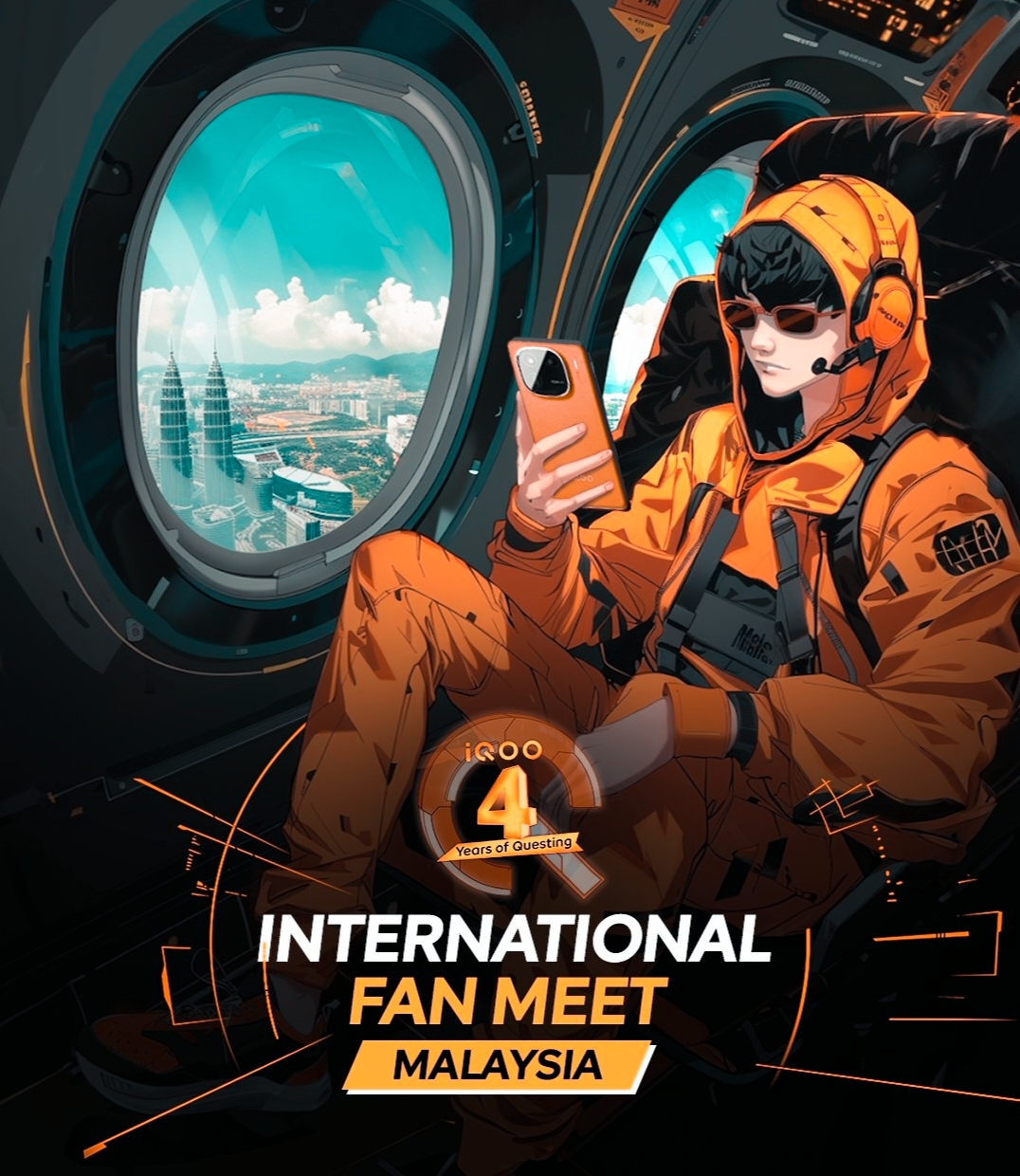 International Fan meet of IQOO 🎊