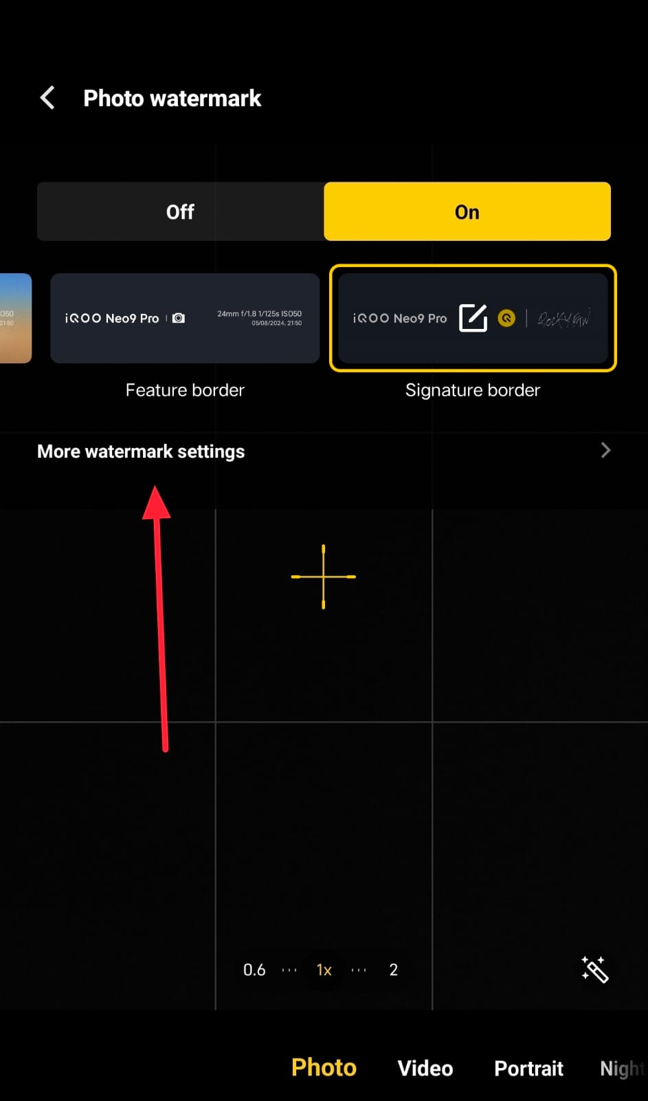 How to Turn On the iQOO Watermark in the Camera App: A Quick Guide