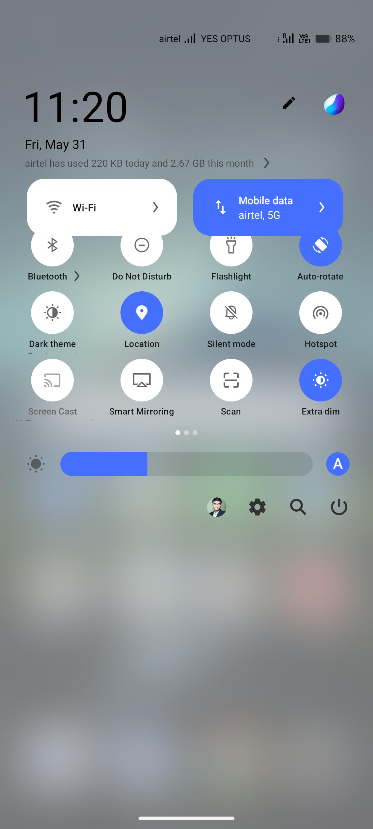 Issue with Notification Center drop down on iQOO 12