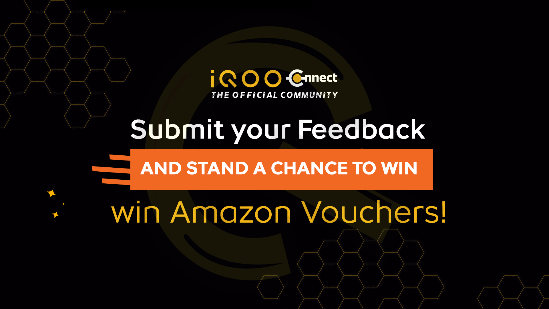 We want your feedback, fill out the form now!