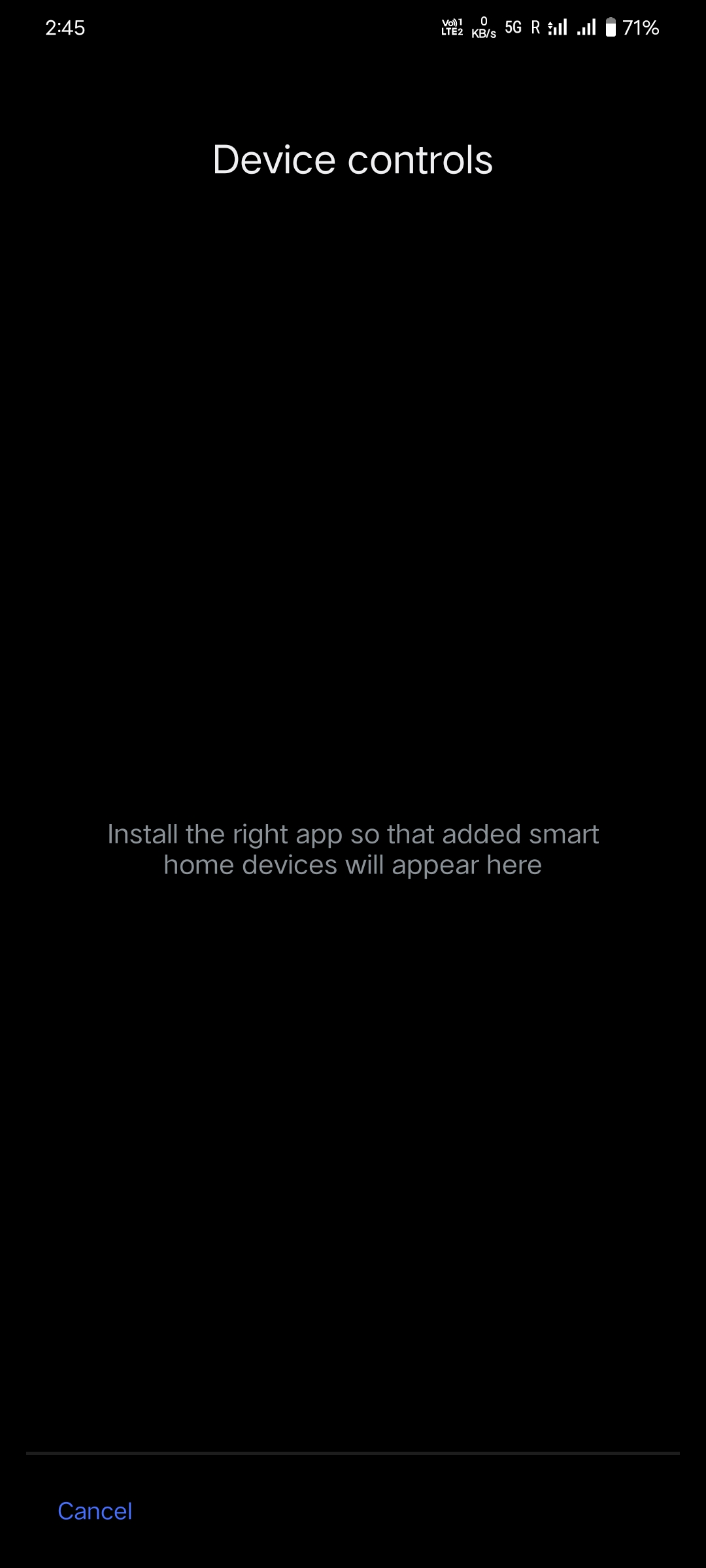 Device control