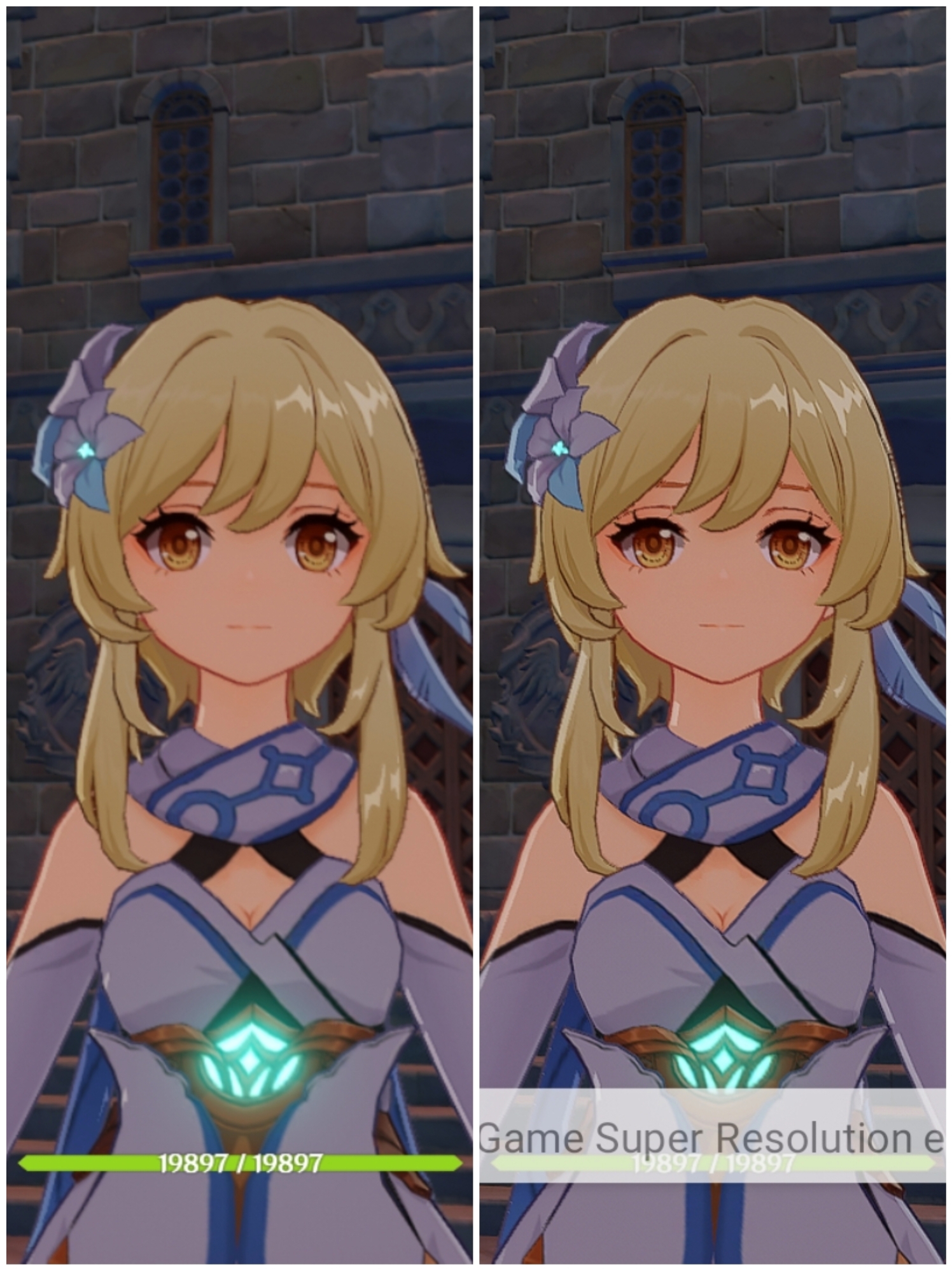 IQOO Super resolution mode ( Genshin Impact)