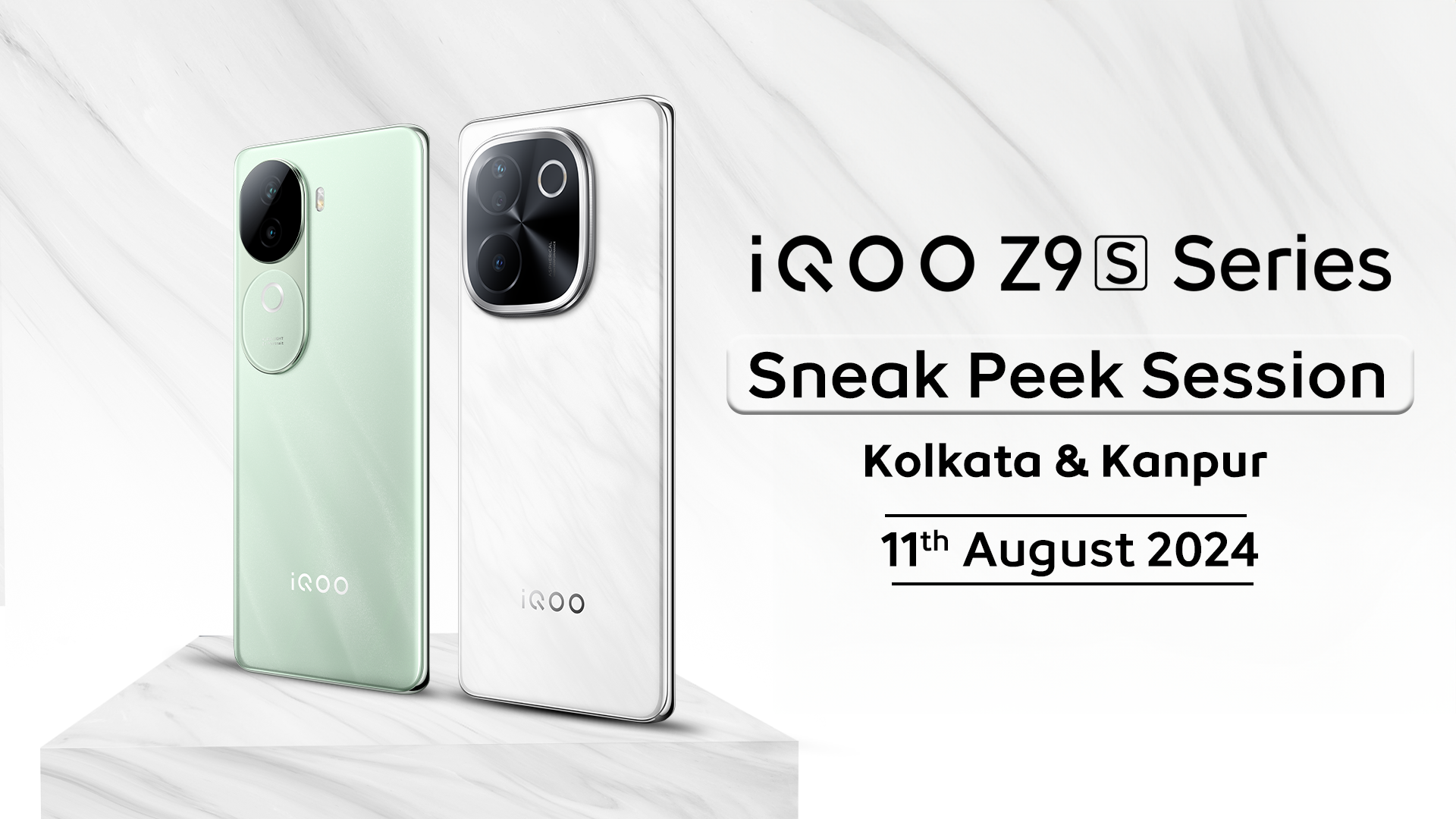 Register Now | iQOO Z9s Series Sneak Peek Session | Kolkata and Kanpur