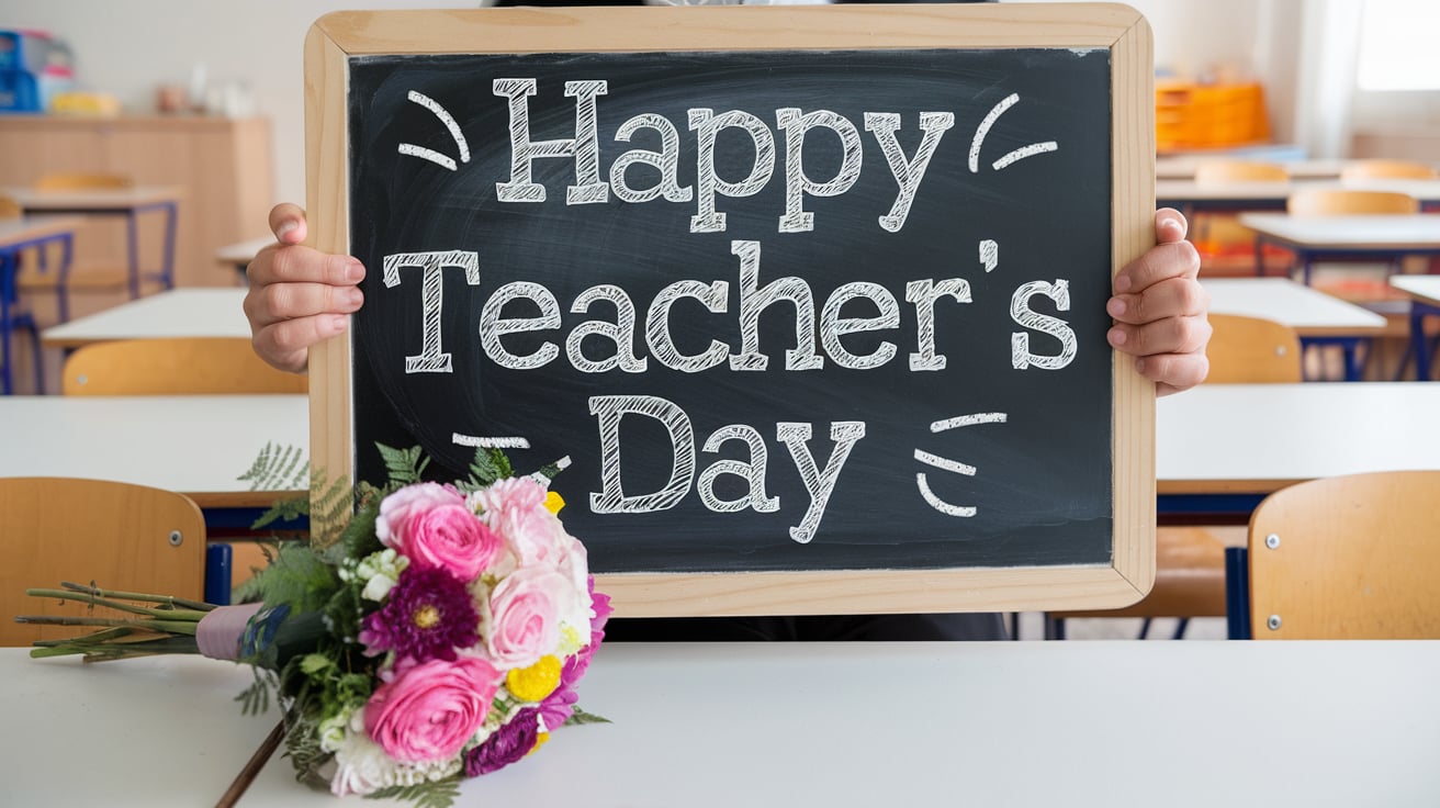 Happy Teacher's Day to All! 💐🌼
