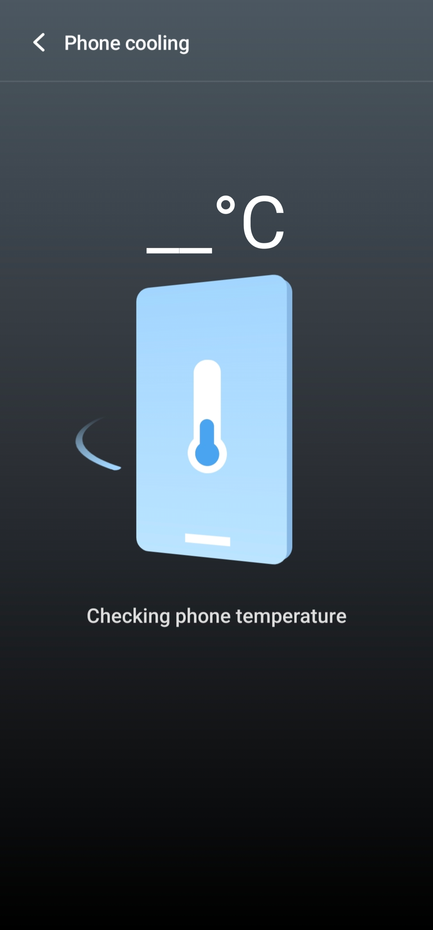 Add degree Celsius in imanager phone cooling feature🤒