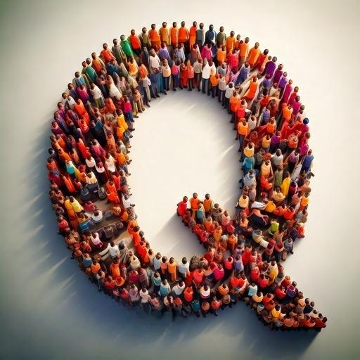 My entry for the iconic Q contest".